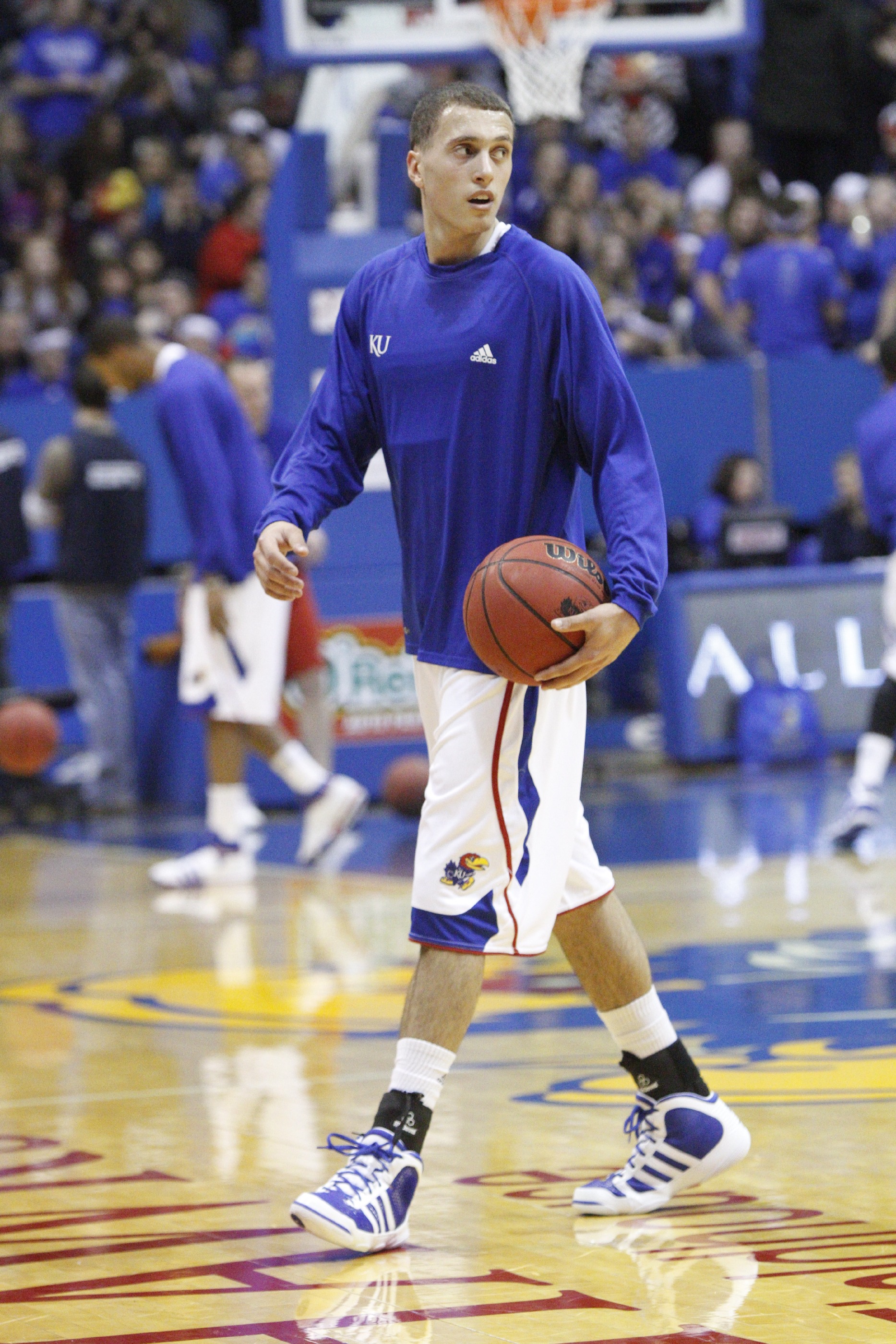Kansas basketball walk-on Christian Garrett settling in | News, Sports ...